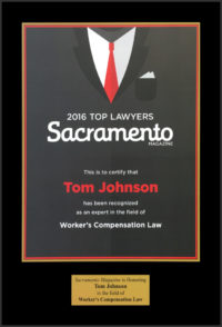 Tom Johnson Sacramento Workers Comp Attorney | For Injury Law